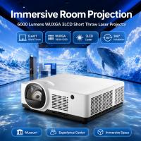China High Brightness Immersive Projector Manual Throw Laser Projector  For Museum Displays for sale