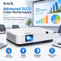 China 5000 Lumen XGA 3LCD Projector for Business & Education for sale