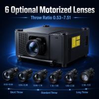 China 3D Mapping Projector 25000 Lumens WUXGA 3LCD Dual Color Laser Ideal for Projection Mapping and Stadium Events for sale