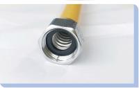 China DN10x1000 Cooker Gas Hose , SUS304 Metal Flexible Hose Pipe for sale