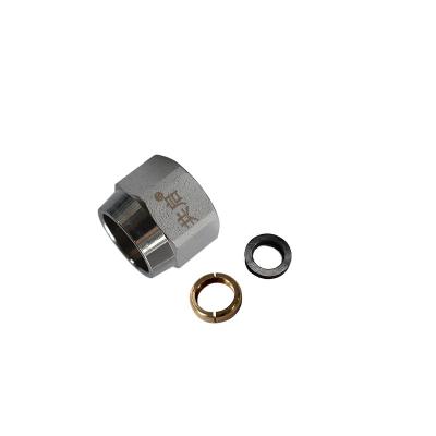 China SS304 Gas Meter Connection Fittings DN13xG1/2 OHSAS18001 certificate for sale