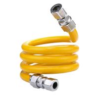 China Thickening PVC Soft Natural Gas Hose Fireproof 1500mm Length for sale