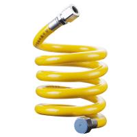 China 200mm LPG Gas Hose , Yellow Gas Line Hose Fire Burning Protection for sale