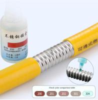 China SS304 Lpg Connection Hose corrosion resistant for Pipeline for sale