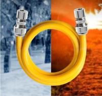 China DN13x1000 Gas Flexible Hose , Stainless Steel Flexible Gas Line Anti Animal Bite for sale