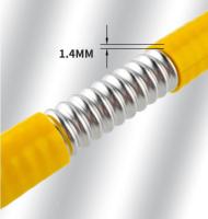 China Antifreeze Gas Flexible Hose Stainless Steel 304 500mm Low Temperature Protection for sale