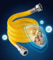 China CJ/T 197-2010 Explosion Proof Hose , 1000mm Ss Flexible Hose for sale