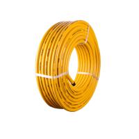 China Light Yellow Explosion Proof Hose , Lng Flexible Hose High Pressure Resistance for sale