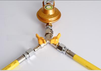 China y Gas Meter Adaptors DN13 Two Ways for Household Appliances for sale