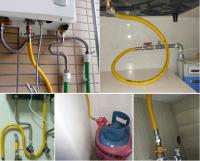 China SS304 Water Heater Gas Hose Quick Connect Outer Dia 13.5mm for sale