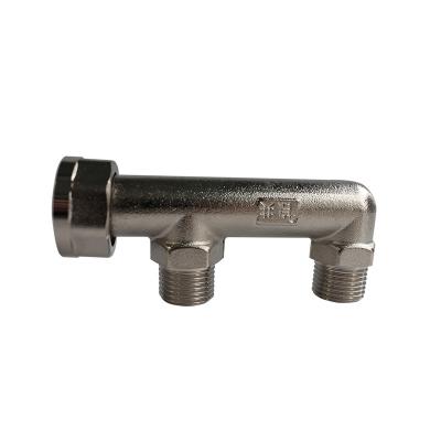 China KONCH GAS Hose Connectors And Fittings , F Type Hose Thread Adapter Three Ways Outer for sale