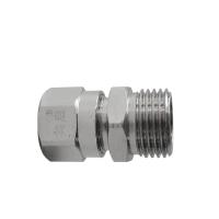 China SS 304 Material Gas Pipe Fittings Socket Connector double head G1 / 2