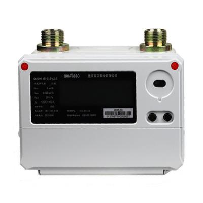 China Ultrasonic Electronic Domestic Gas Meters 6m3/h with Accurate Sensor for sale