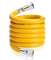 China SS304 PVC Water Heater Gas Hose 1/2