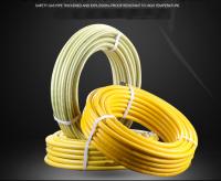 China DN10x400 Stainless Steel Gas Hose , SS304 Natural Gas Heater Hose for sale