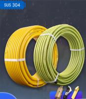 China Konch Gas Stainless Steel Gas Hose 200mm Flame Retardant Material for sale