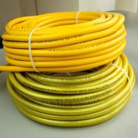 China DN15 Stainless Steel Gas Hose , Fireproof corrugated flexible metal hose OD 18.5mm for sale