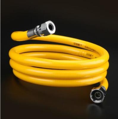 China 2.5m SS 304 Flexible Hose Explosion Proof With Brass Copper Connector for sale