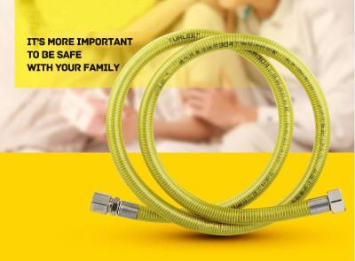 China Anti Explosion 304 Stainless Gas Pipe DN13 safety connecting for sale