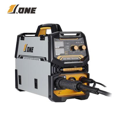 China JONE  Gas / NO Gas 3 In 1 Aluminum Welding Machine MIG / MMA / TIG - 270D for sale