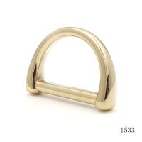 China 1 Inch Zinc Alloy D Ring Handbag Buckle Corrosion Resistant Mirror Finish 25mm for sale