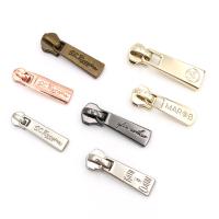 China Hand Shape Zipper Pull Charm Matte Antique Brass Zipper Pull OEM ODM for sale