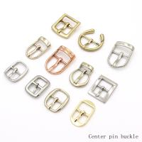 China 19mm Gold Plated Corrosion Resistant Metal Pin Buckle for Bags and Belts for sale