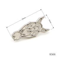 China Zinc Alloy Horse Head Logo Rivet 15mm Custom Metal Fastener for Riding Suit for sale