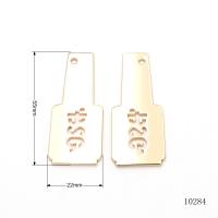 China Custom Metal Wine Bottle Keychain Anti Fade Promotional Keyring Tag for Brand Gifts 50mm for sale