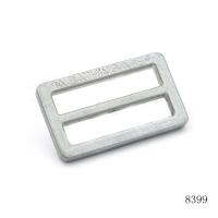 China 40mm Heavy Duty Tri Glide Metal Square Buckle for Webbing Strap Zinc Alloy for sale