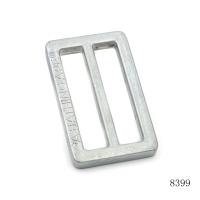 China 40mm Heavy Duty Tri Glide Metal Square Buckle for Webbing Strap Zinc Alloy for sale