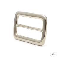 China 32mm Metal Slide Adjuster Flat Tri Glide Buckle Silver for Bags and Straps 50kg Capacity for sale