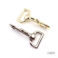 China 73mm Heavy Duty Zinc Alloy Dog Leash Clip 150kg 360° Swivel Bolt Snap Hook for sale