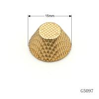 China 15mm Zinc Alloy Bucket Screw Rivet Purse Feet for Bag Protection for sale