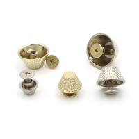 China 15mm Zinc Alloy Bucket Screw Rivet Purse Feet for Bag Protection for sale