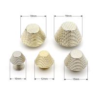 China 15mm Zinc Alloy Bucket Screw Rivet Purse Feet for Bag Protection for sale