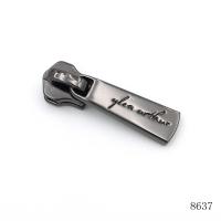 China Anti Fade Metal Zipper Puller Shiny Custom Gunmetal Zipper Pull for Bags 30 Years OEM for sale