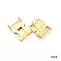 China Heavy Duty 25mm Quick Release Metal Buckle for Dog Collar Zinc Alloy Gold Plated for sale