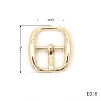 China Wholesale 13mm Metal Center Bar Pin Buckle for Shoes Adjustable Shoe Buckle for sale