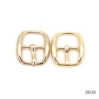 China Wholesale 13mm Metal Center Bar Pin Buckle for Shoes Adjustable Shoe Buckle for sale