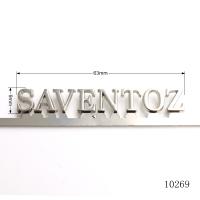 China Custom Zinc Alloy Metal Logo Plates for Handbags Hypoallergenic Corrosion Resistant 1-5cm Sizes for sale