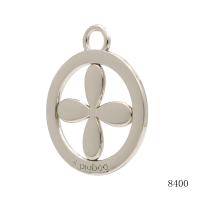 China Custom Metal Keychain Tag Anti Fade Logo Tag for Bag Decorations 30mm for sale