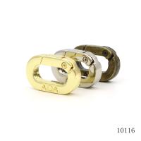 China Custom Engraved Oval Spring Ring Clasp Zinc Alloy Key Chain Accessories 30mm for sale