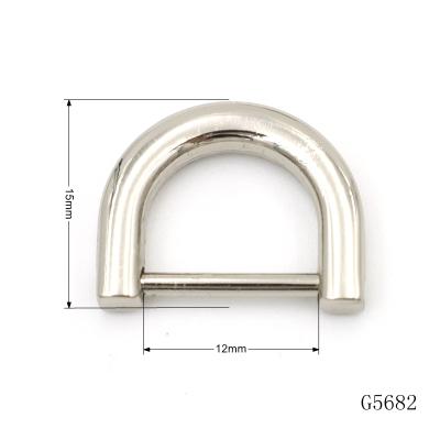 China Zinc Alloy Screw Openable D Ring 25mm Heavy Duty Corrosion Resistant Bag Hardware for sale