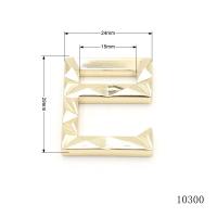 China OEM Custom Zinc Alloy Metal Adjuster Buckle Gold Decorative for Handbags 25mm for sale
