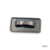 China Custom Engraved Brass Metal Logo Tag Square Anti Fade 25mm Hardware for Handbags for sale