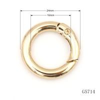 China 16mm Zinc Alloy Snap Gate Carabiner OEM ODM Metal Clip Ring for Bags Hardware for sale