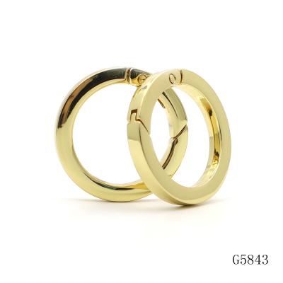 China 30mm Corrosion Resistant Spring O Ring Carabiner Clip Waterproof for Key Chain for sale