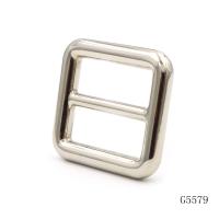 China Zinc Alloy Tri Glide Slide Buckle for Bag Pet Collar Strap Adjuster Custom Logo Engraving for sale