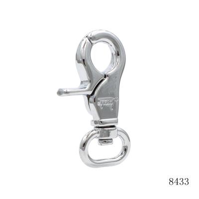 China Heavy Duty Zinc Alloy Swivel Snap Hook for Purses 30mm Anti Corrosion Bag Clasp for sale